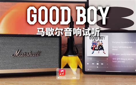 马歇尔音响试听GOOD BOY GDTAEYANG 权志龙太阳 屾奇 屾奇 哔哩哔哩视频