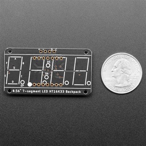 Adafruit 7 Segment Led Matrix Backpack Stemma Qt Qwiic