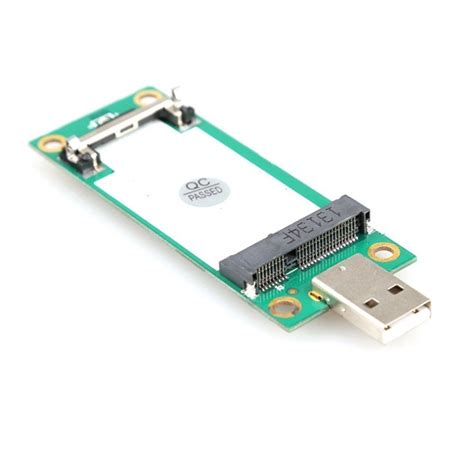 Mini Pci E Pcie Wireless To Usb Adapter Card With Sim Card Slot Test Wwan Module