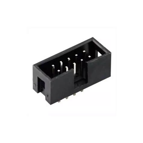 Conector Idc Header Macho 10 Vias 180 Graus