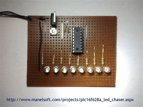 Pic16f84a Digital Clock Pic Microcontroller Electronics Projects Led
