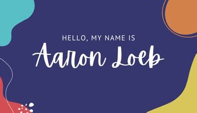 Free Printable Customizable Name Tag Templates Canva