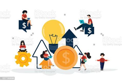상인 팀이 그래프를 분석하고 있습니다 주식 시장에서 이익의 성장을볼 수 어느 사업 성공에 이르게 개념에 대한 스톡 벡터 아트 및 기타 이미지 Istock