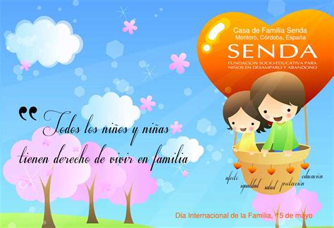 Día Internacional De La Familia En Senda Fundación Senda