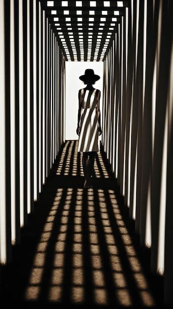 Premium Ai Image Shadow Cast