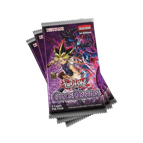 Yu Gi Oh Chaos Origins Booster Pack Ygo Tcg Hobbykort