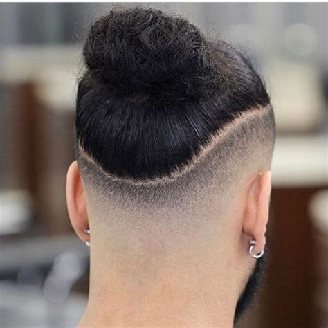 17 Suave Man Bun Hairstyles With Shaved Sides We Love