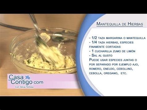 Mantequilla Con Finas Hierbas Mantequilla Videos De Cocina Hierbas