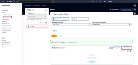 Create And Query A NoSQL Table With Amazon DynamoDB