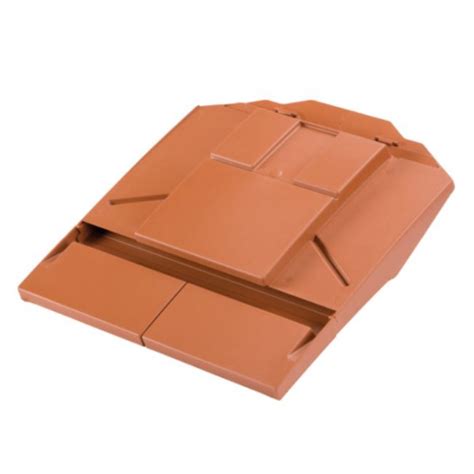 Ubbink 100131294522 Ub8 Ptu Plain Tile Terminal Terracotta