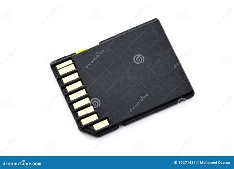SD Memory Card Stock Image Image Of Close Compactflash 19271485