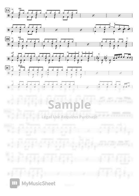 ZARD 負けないで Sheets by Cookai s J pop Drum sheet music