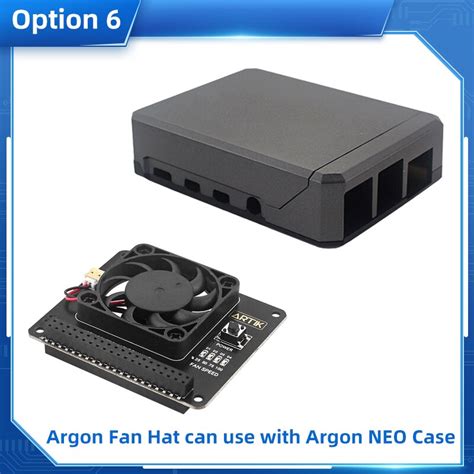 Argon Neo Raspberry Pi 4 Case Aluminum Metal Shell Grandado