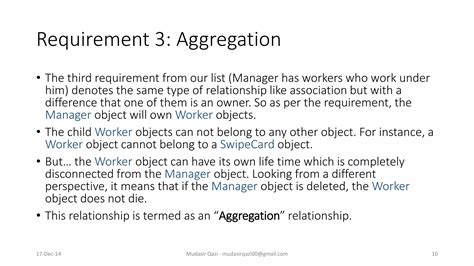 Oop Understanding Association Aggregation Composition And