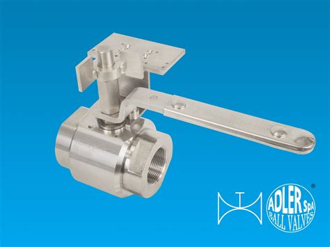 Manual Ball Valve With Limit Switches Adler S P A