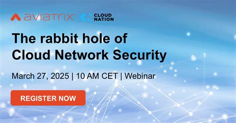 Aviatrix And Cloudnation Webinar The Rabbit Hole Of Cloud Network Security