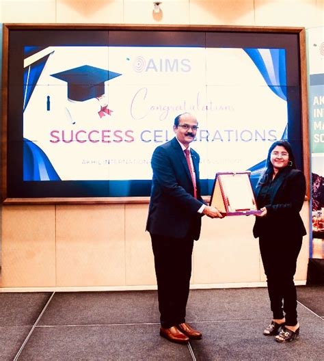 Radhika Jayadevan On Linkedin Late Post Appreciate Aims Akhil International Management