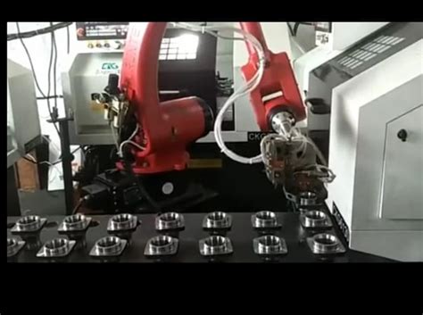 Cnc Loading Unloading Automation ROBOTICS At Material