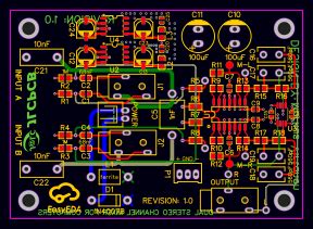 2ch Audio Mixer V1 0 OSHWLab