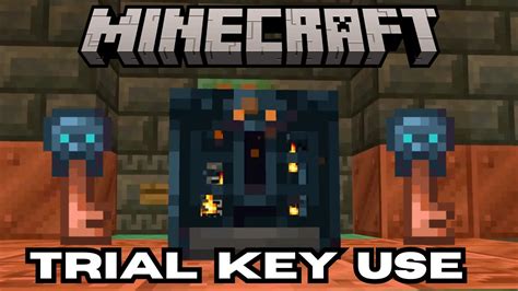 Minecraft 121 Trial Key Opens The Vault Block Youtube