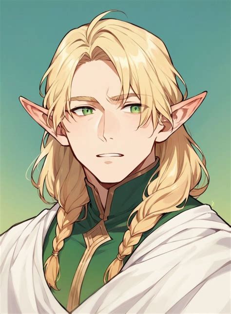 Pinterest Anime Elf Elf Characters Male Elf