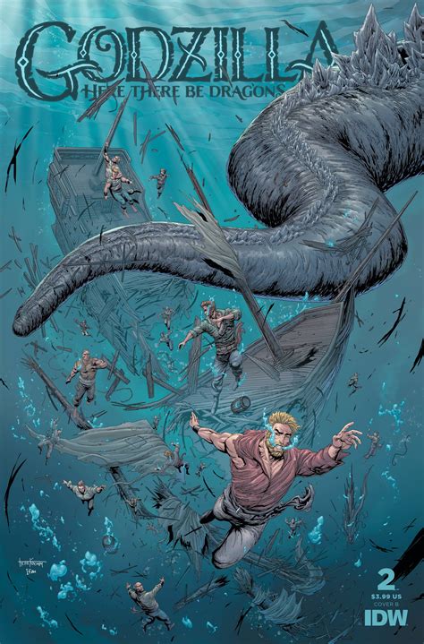 Comics Books Godzilla Idw Kaiju Battle