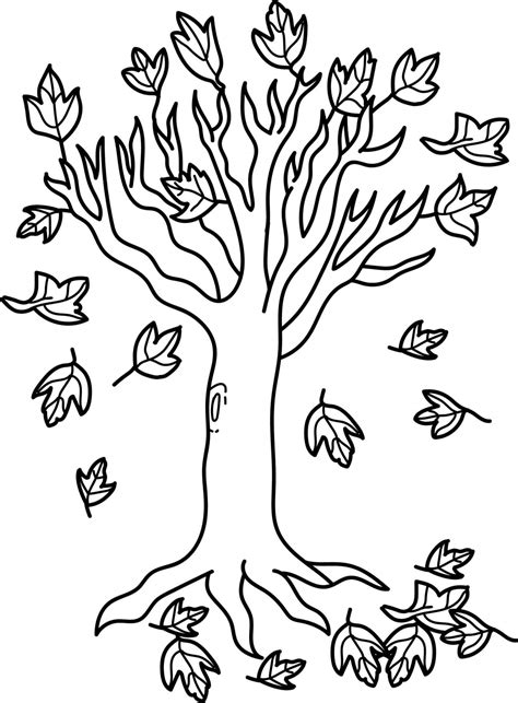 Fall And Autumn Coloring Pages Coloringlib
