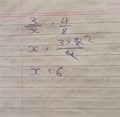 Given That 3x48find The Value Of X