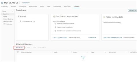 How To Upgrade Esxi 67 To Esxi 70 Using Lifecycle Manager Applied Information Sciences