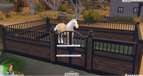 Rsm Horse Ranch Special Paddock Gate And Stable Stall Door The Sims