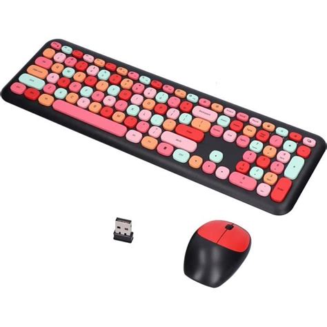 Combo Clavier Souris Sans Fil Ensemble Clavier Et Souris Sans Fil 2 4g Pour Windows Souris Et