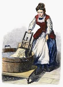 Washboard 1870 Na Newly Patented Washboard Wood Engraving