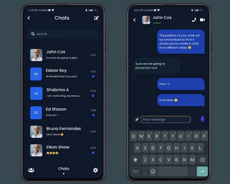 Chat App Project UI UX Design With Vue