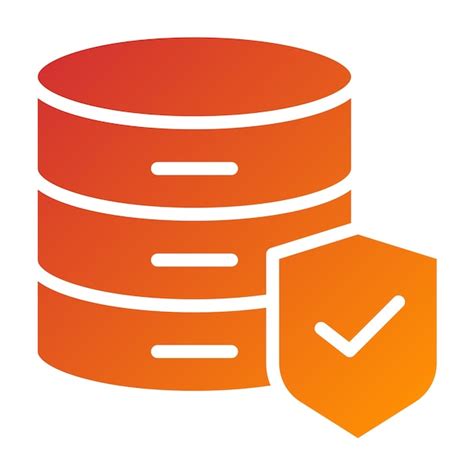 Premium Vector Vector Design Database Security Icon Style