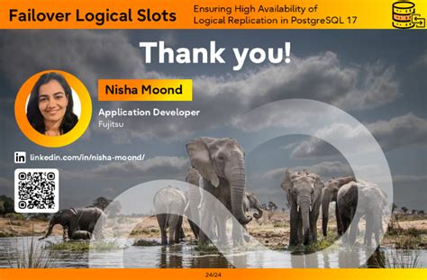 Failover Logical Slots Ensuring High Availability Of Logical Replication In Postgresql 17