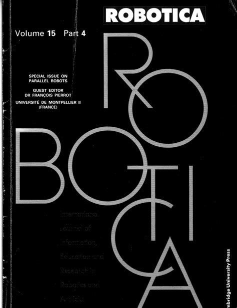 Pdf A Planar Quaternion Approach To The Kinematic Synthesis Of A Parallel Manipulator