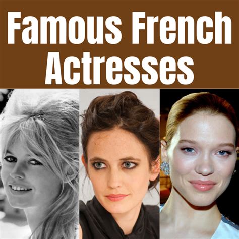10 Most Famous French Actresses Of All Time Frenchlearner
