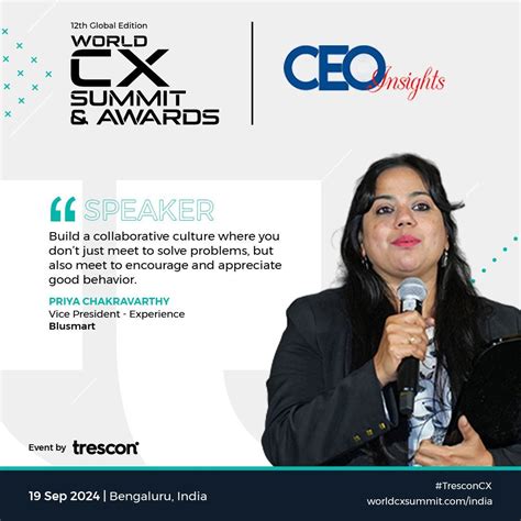 Priya Chakravarthy On Linkedin Cx Insights Journey Succes
