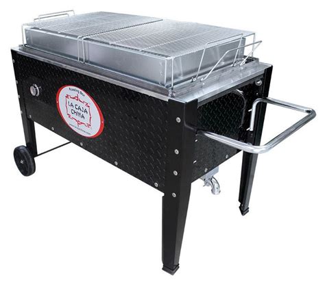 La Caja China Sp 300 Roasting Box Grill Plus Accessories Black For