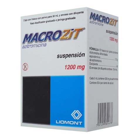 Macrozit 1200 Mg Suspensión 30 Ml Farmacia Coyoacán