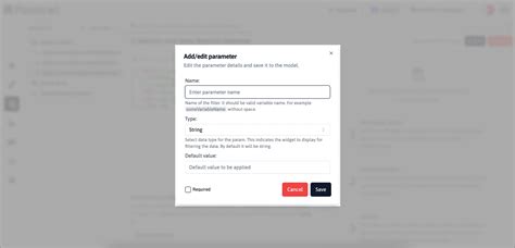 Datasets With Patameters Flowtrail Ai