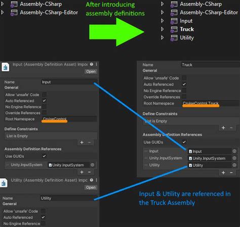 gamedev tip you can bring down recompilation times by making use of assembly definitions see