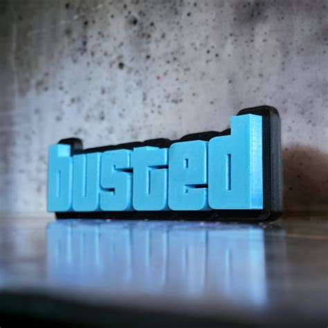 Stl File Busted Gtav・3d Print Model To Download・cults