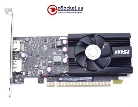 MSI GeForce GT 1030 2G LP OC 2GB GDDR5 Graphics Video Card. TESTED ...