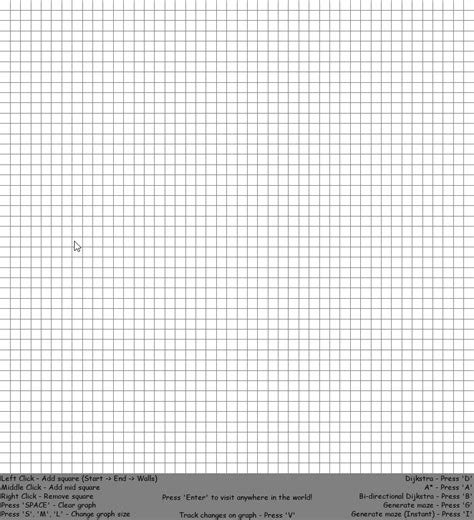Github Shanarys Algorithm Visualizer Visualizer For Pathfinding Sort And Search Algorithms