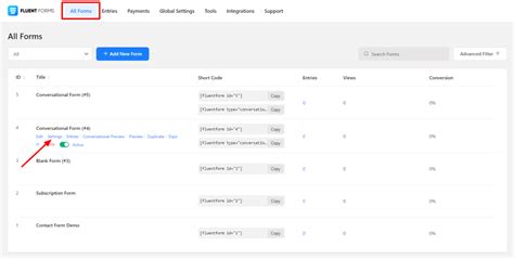 Set Up Form Submission Confirmation Message In Wp Fluent Form