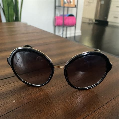 Kate Spade Sunglasses Mod Style Circle Frame Gem