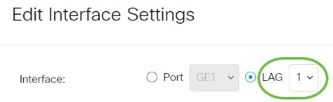 Assign An Interface Vlan As An Access Or Trunk Port On A Cisco Business 250 Or 350 Series Switch