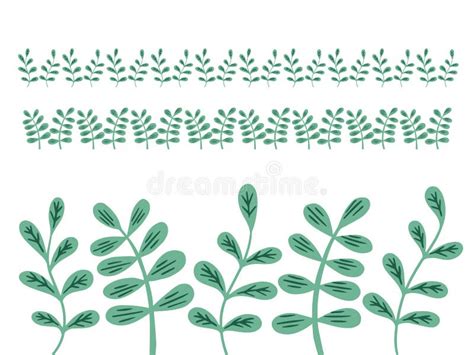 Leaf Border Stock Vector Illustration Of Simple Isolated 257999625 Leaf Border Stock Vector Illustration Of Simple Isolated 257999625