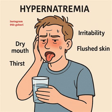 Dr Gohari The Key Symptoms Of Hypernatremia High Sodium Levels In